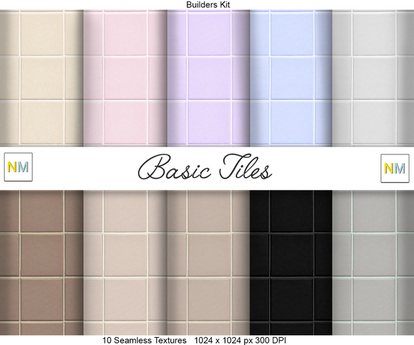 Second Life Marketplace - Basic Tiles Seamless Textures NM